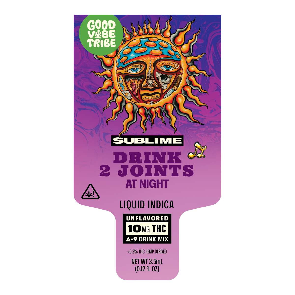 Drink 2 Joints at Night – Good Vibe Tribe--Drink 2 Joints